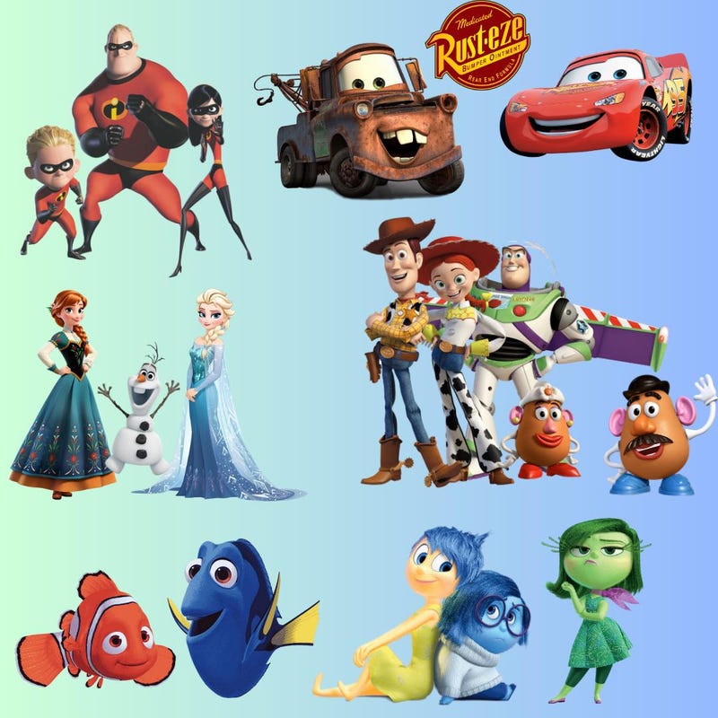 Character Cutout - Etsy