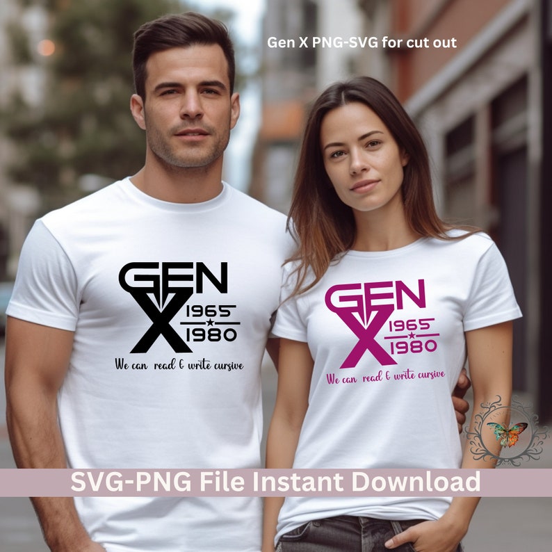Gen X, We Can Read & Write Cursive SVG, PNG Sublimation, Easy to Cut - Etsy