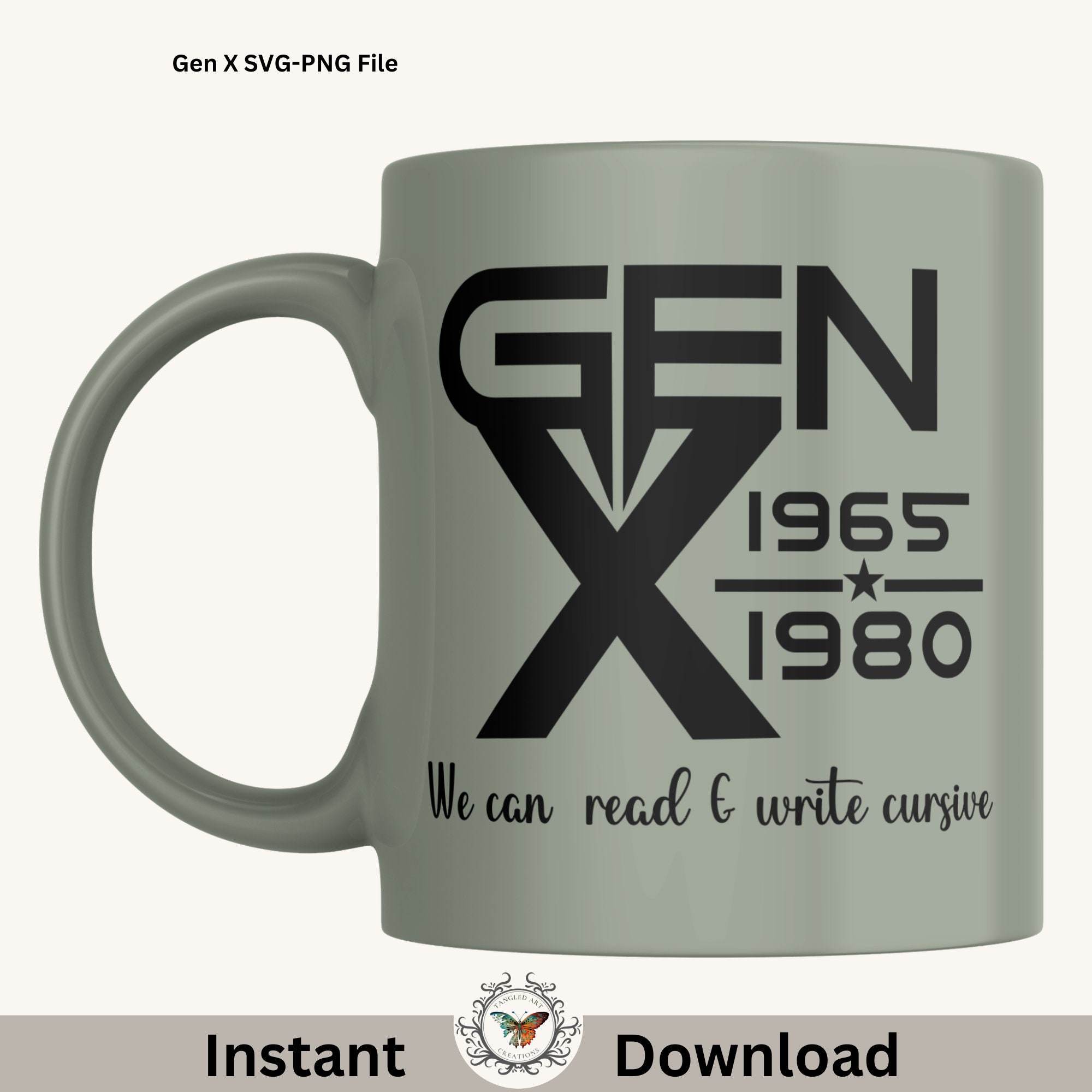 Gen X, We Can Read & Write Cursive SVG, PNG Sublimation, Easy to Cut - Etsy