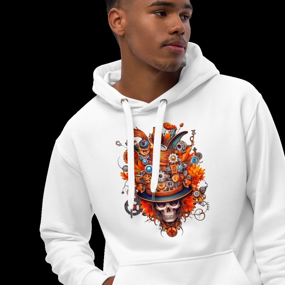 Steampunk Halloween Skull Sublimation Unique Gothic Etsy