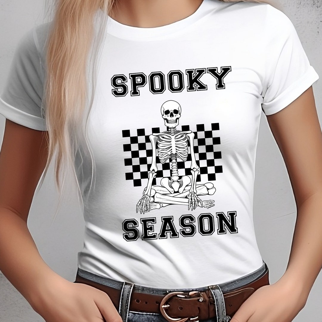 Spooky Season Skeleton High Resolution PNG File 4000x4000, 300 DPI, SVG ...