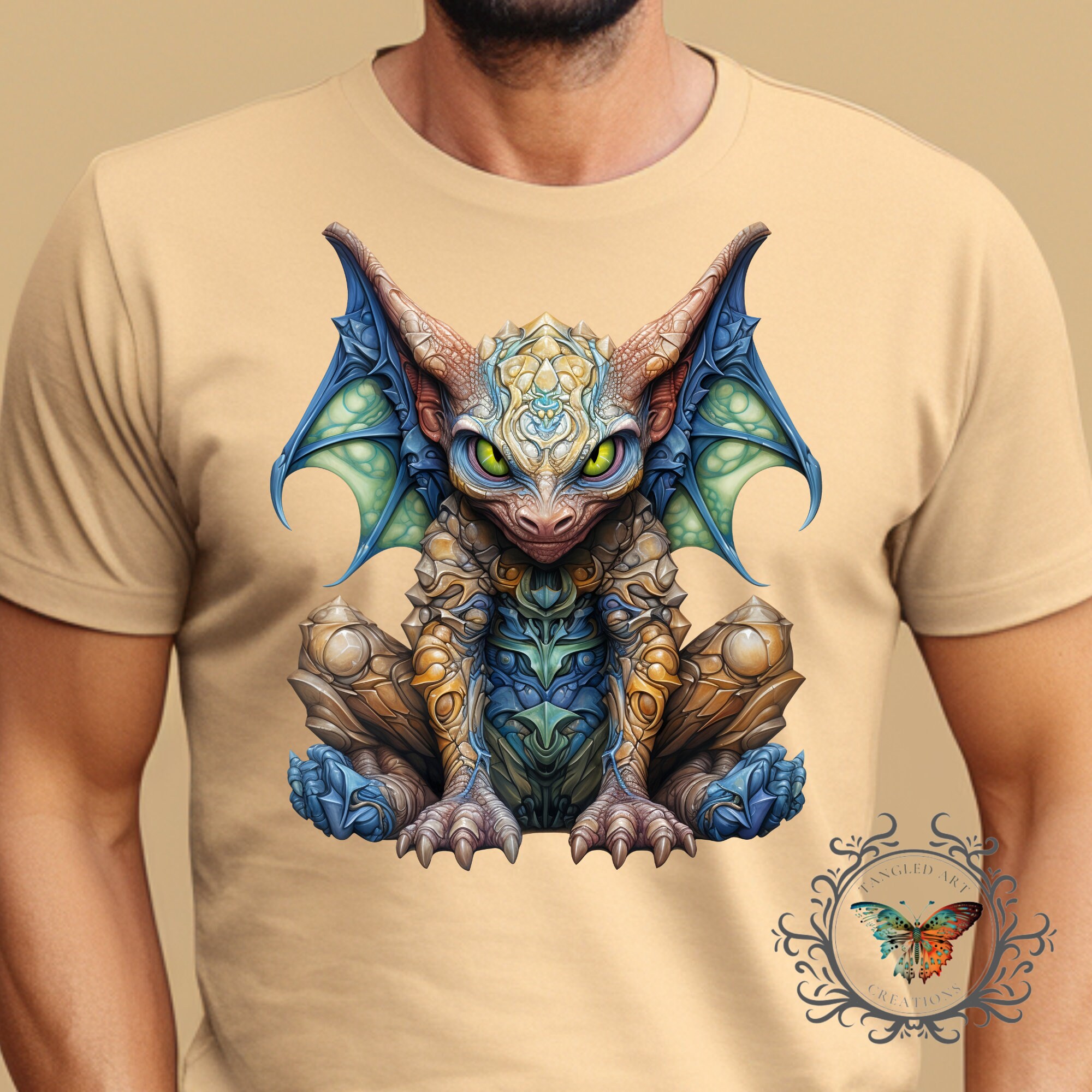 2 Scary Gargoyle PNG, Sublimation Digital Art for Whimsical Designs ...