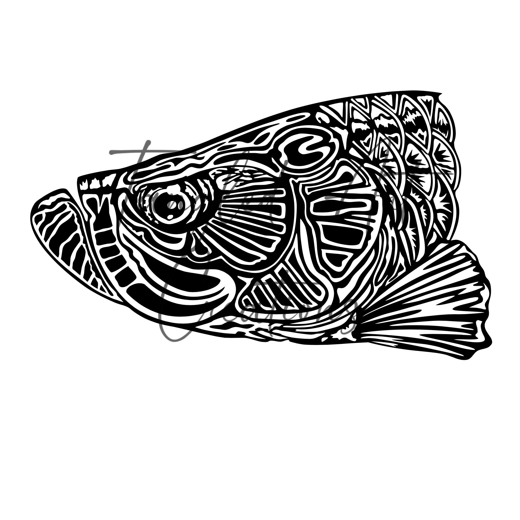 Tarpon Fish SVG, Fishing, Sublimation, Cricut File, Silhouette, Use ...