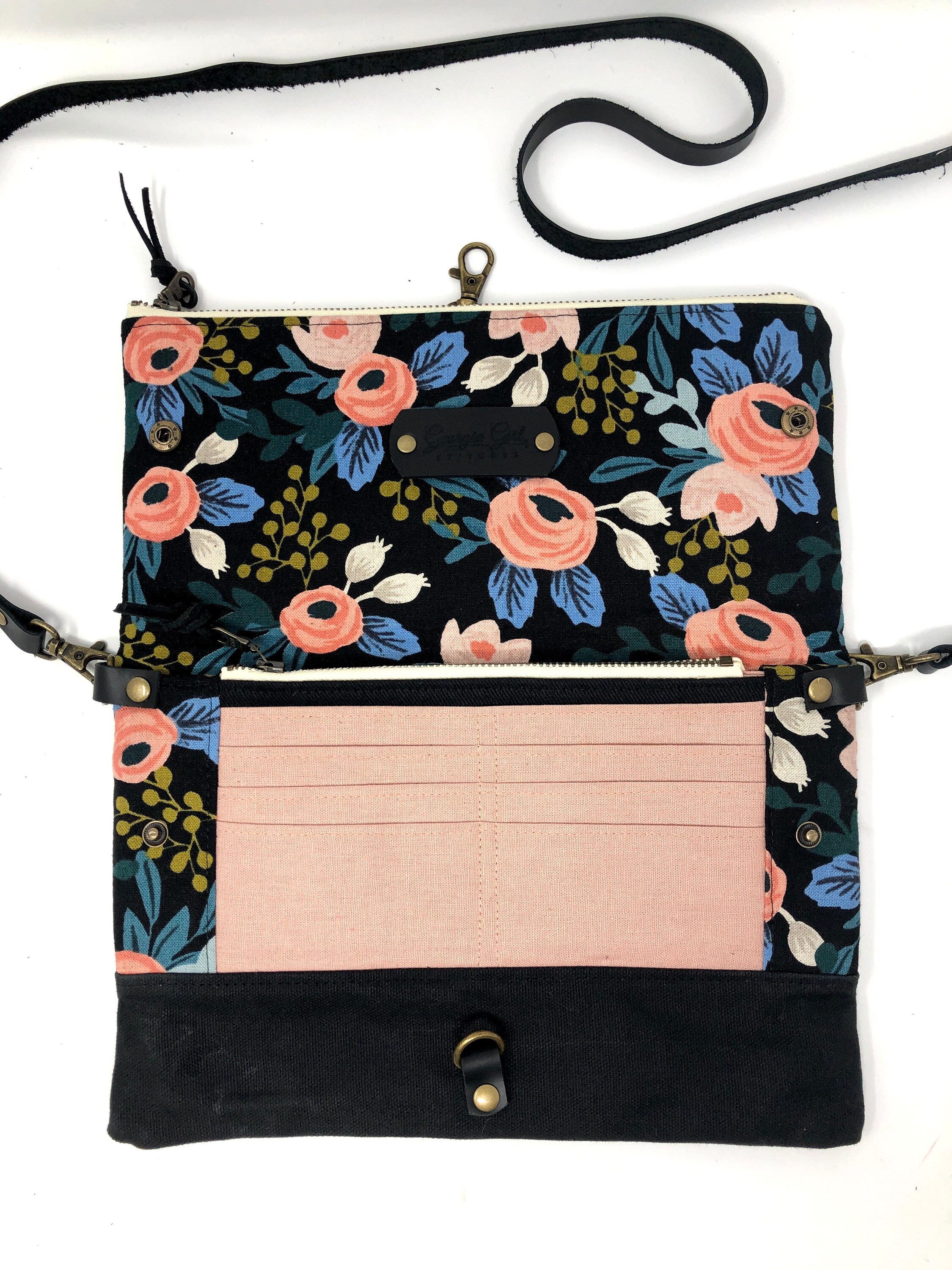 Phoebe Foldover Bag PATTERN (pdf) - *ADVANCED BEGINNER Level* - Measure ...