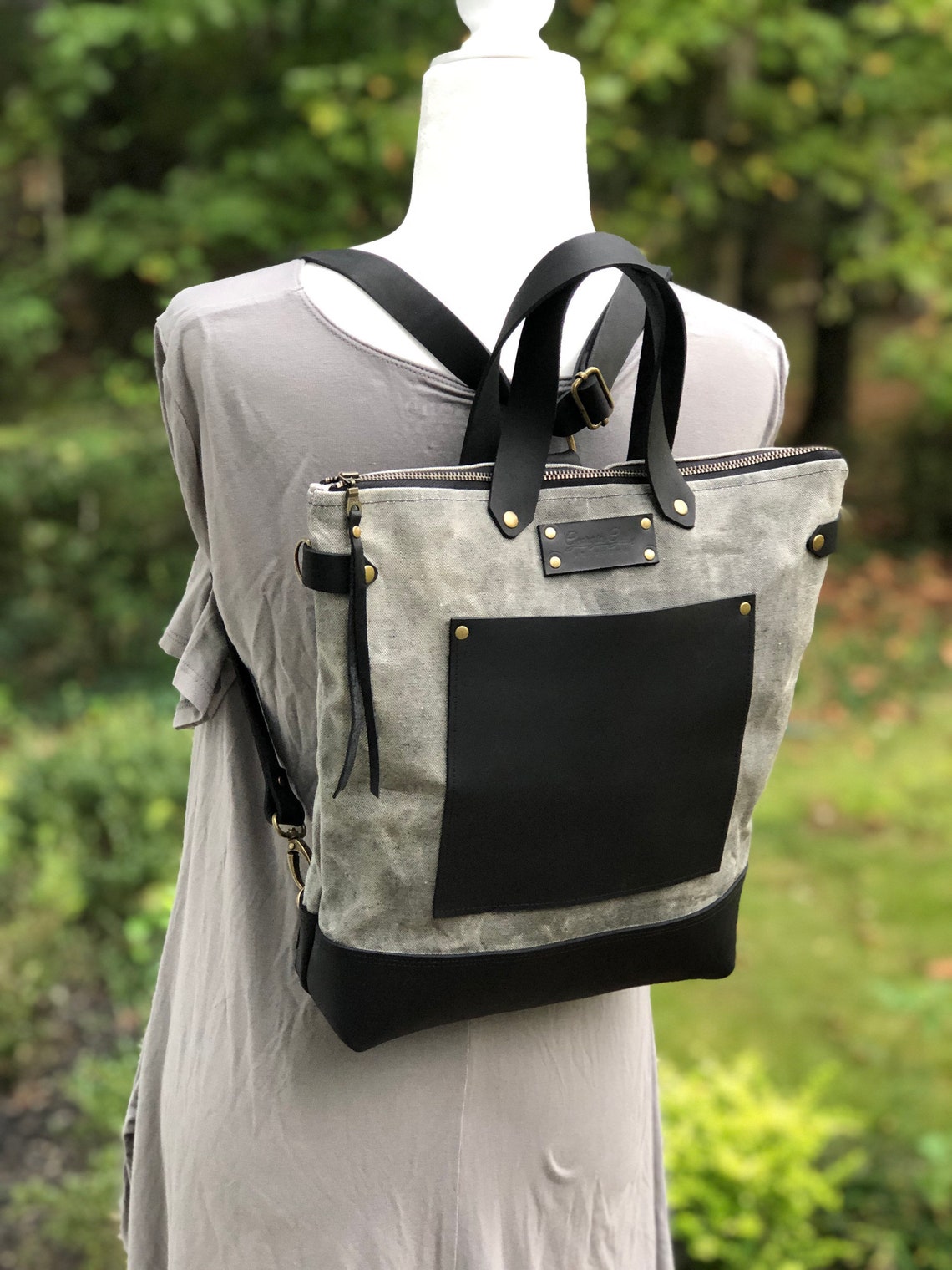 Amber Convertible Tote/backpack PATTERN pdfexperienced - Etsy