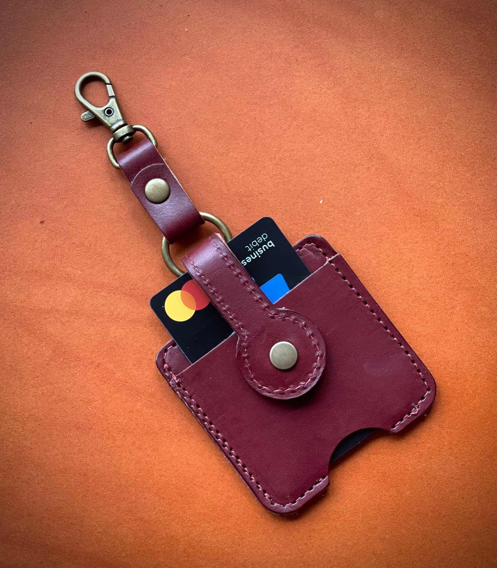Mandy Cardholder Leather Sewing PATTERN pdfadventurous - Etsy