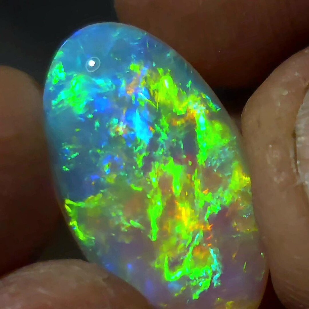 Rare 8.3ct Solid Natural Australian Gem Crystal Opal SUPER Wholesale ...