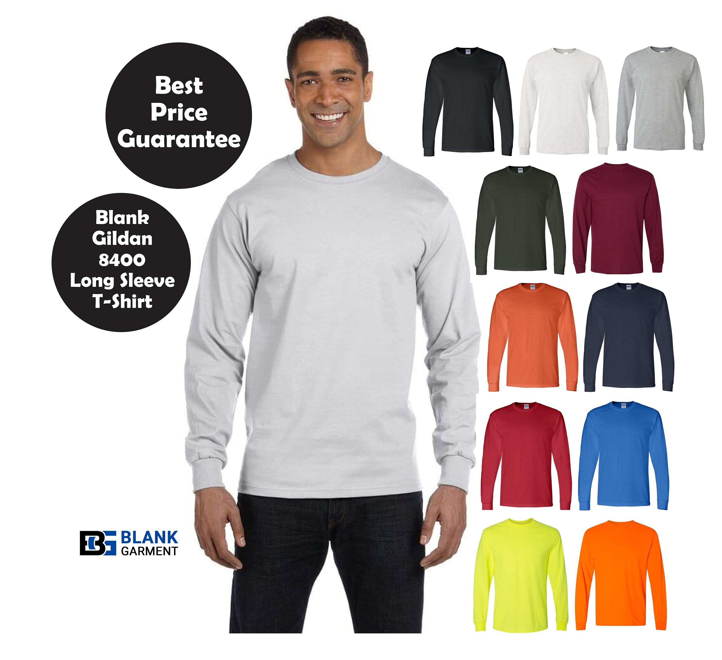 Blank Long Sleeve Tees