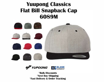 Blank Flat Bill Hat - Etsy