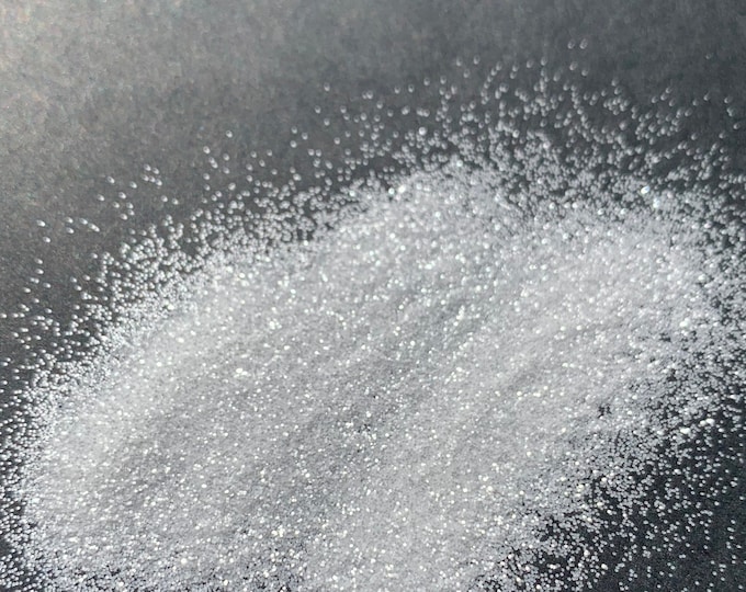 Pearl White Polyester Glitter | Etsy