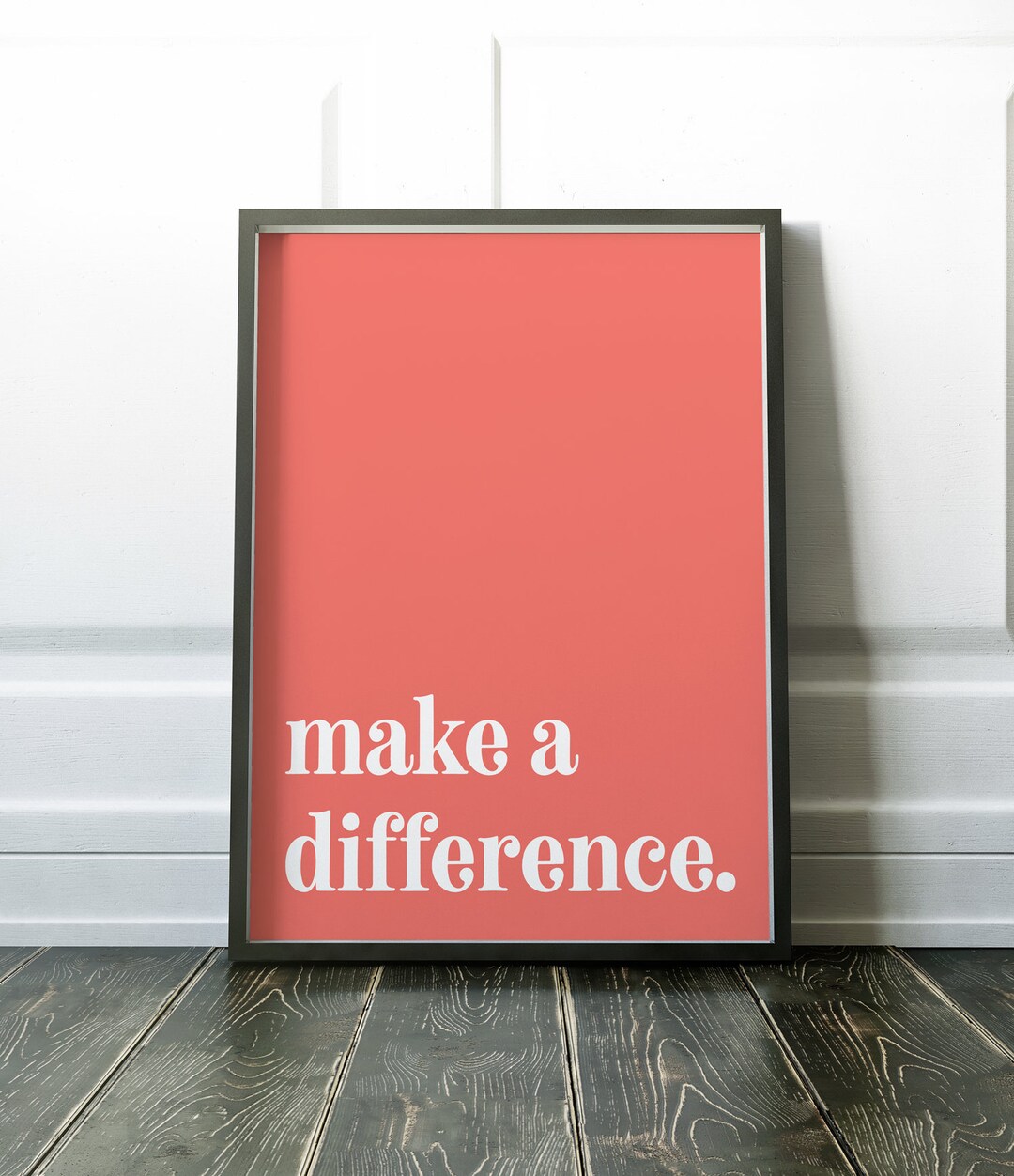 Printable Wall Art | Make a Difference | Inspirational Wall Art | Quote ...