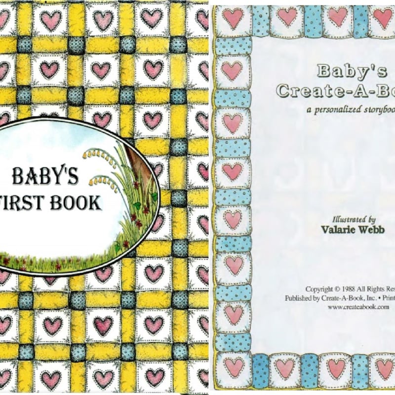 Custom Baby Book - Etsy