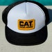 Caterpillar (cat) Diesel Power Logo Patch on a White and Black Mesh ...