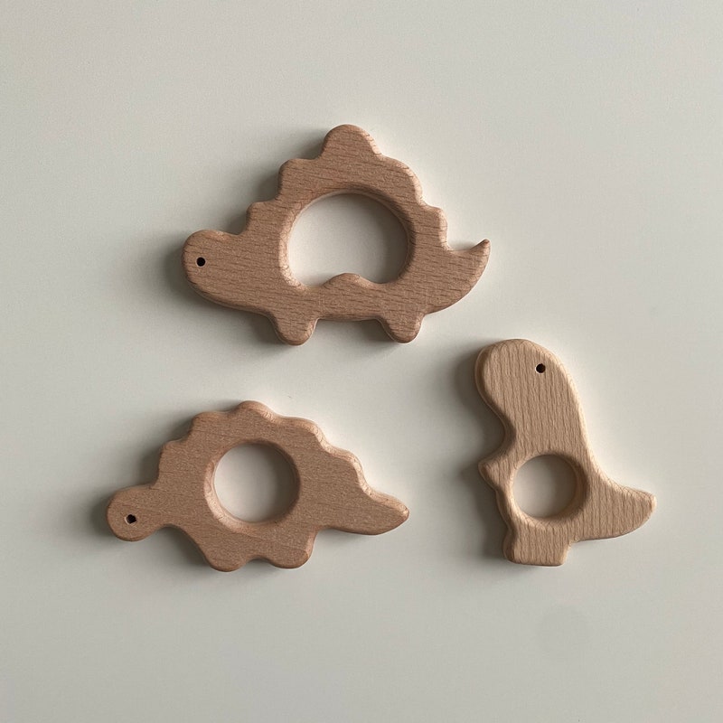 Dinosaur Teether - Etsy