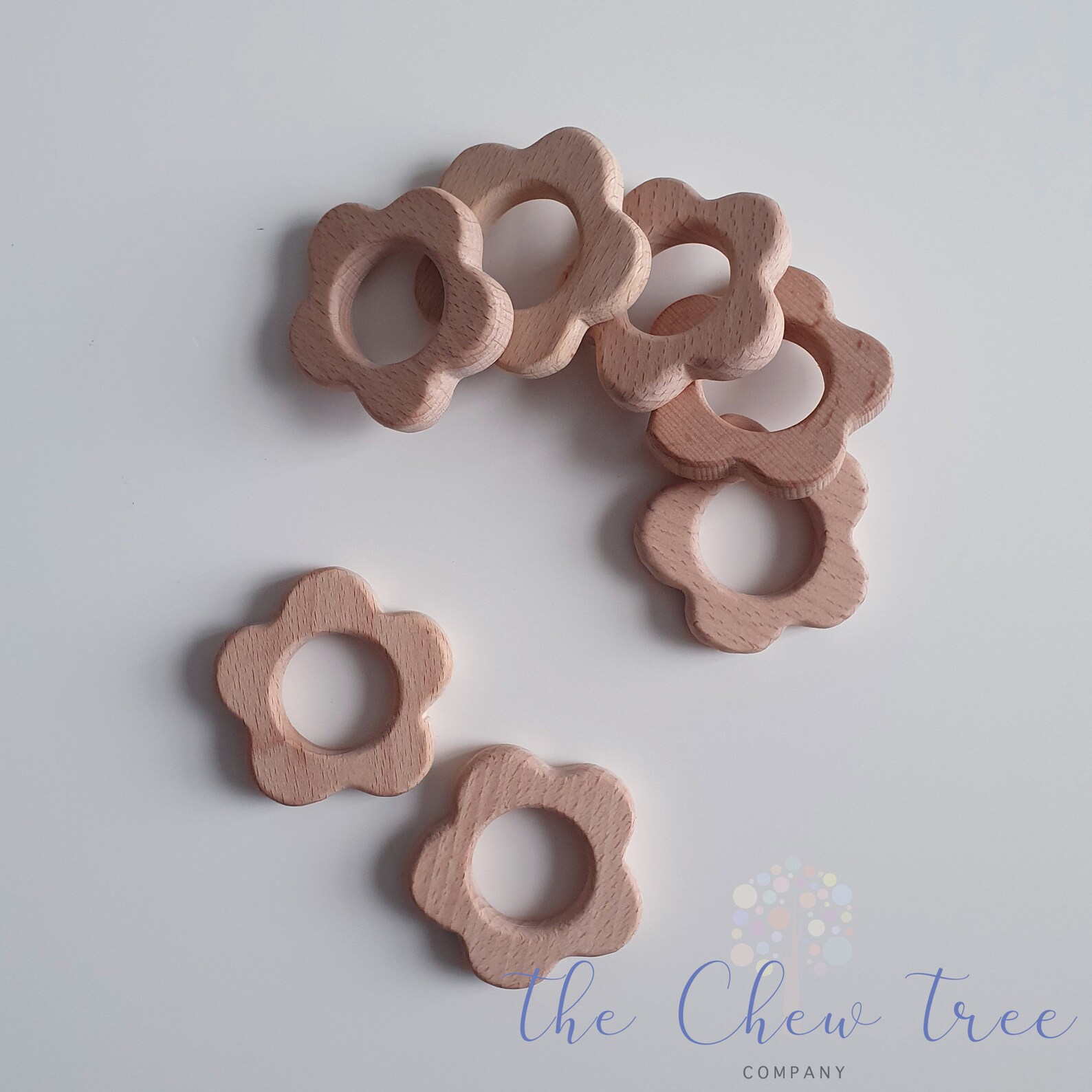 Wooden Shapes Teethers Cloud Teether Natural Teething for - Etsy