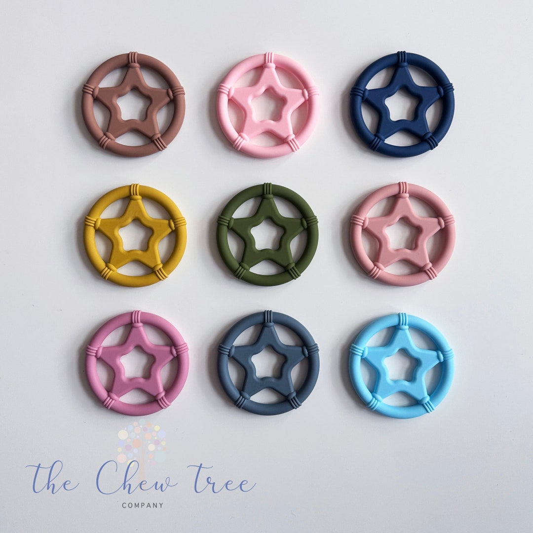 Star Silicone Teething Toy, Lightweight Teething Toy, Teething Toy ...