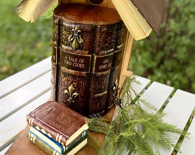 Library Birdhouse - Etsy