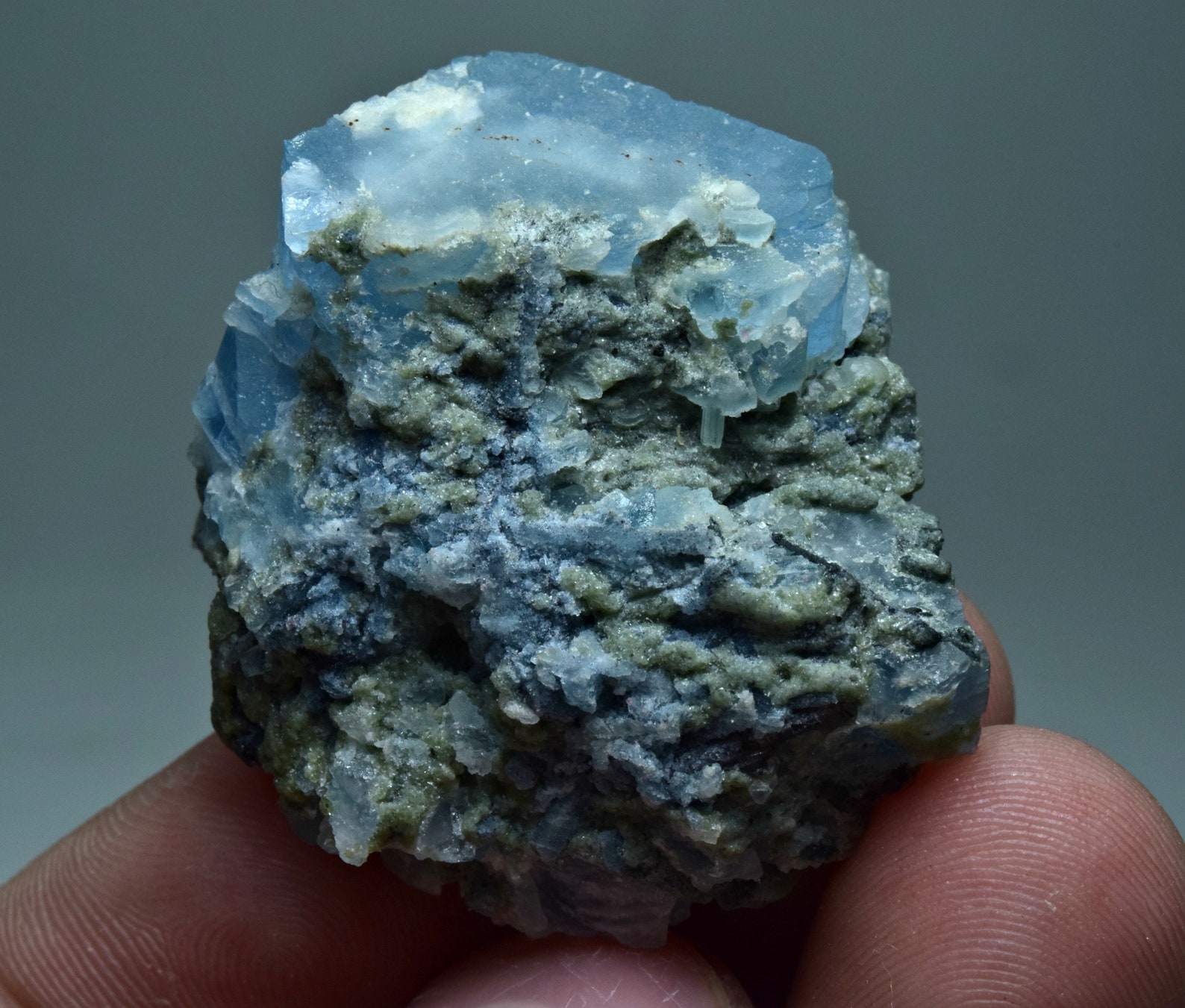 Unusual Vorobyevite Beryl Rosterite Crystal W/ Pink Tourmaline | Etsy