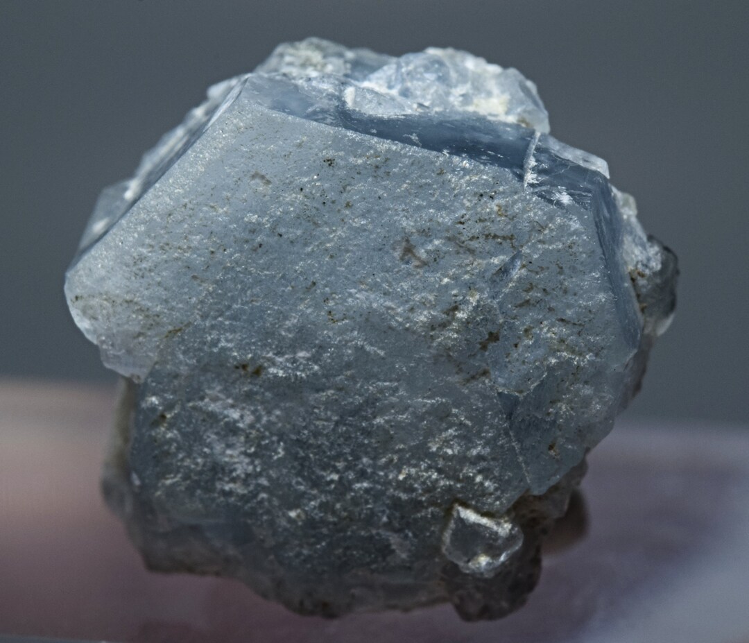 Unusual Vorobyevite Beryl Rosterite Crystal Combined With Tourmaline 7. ...