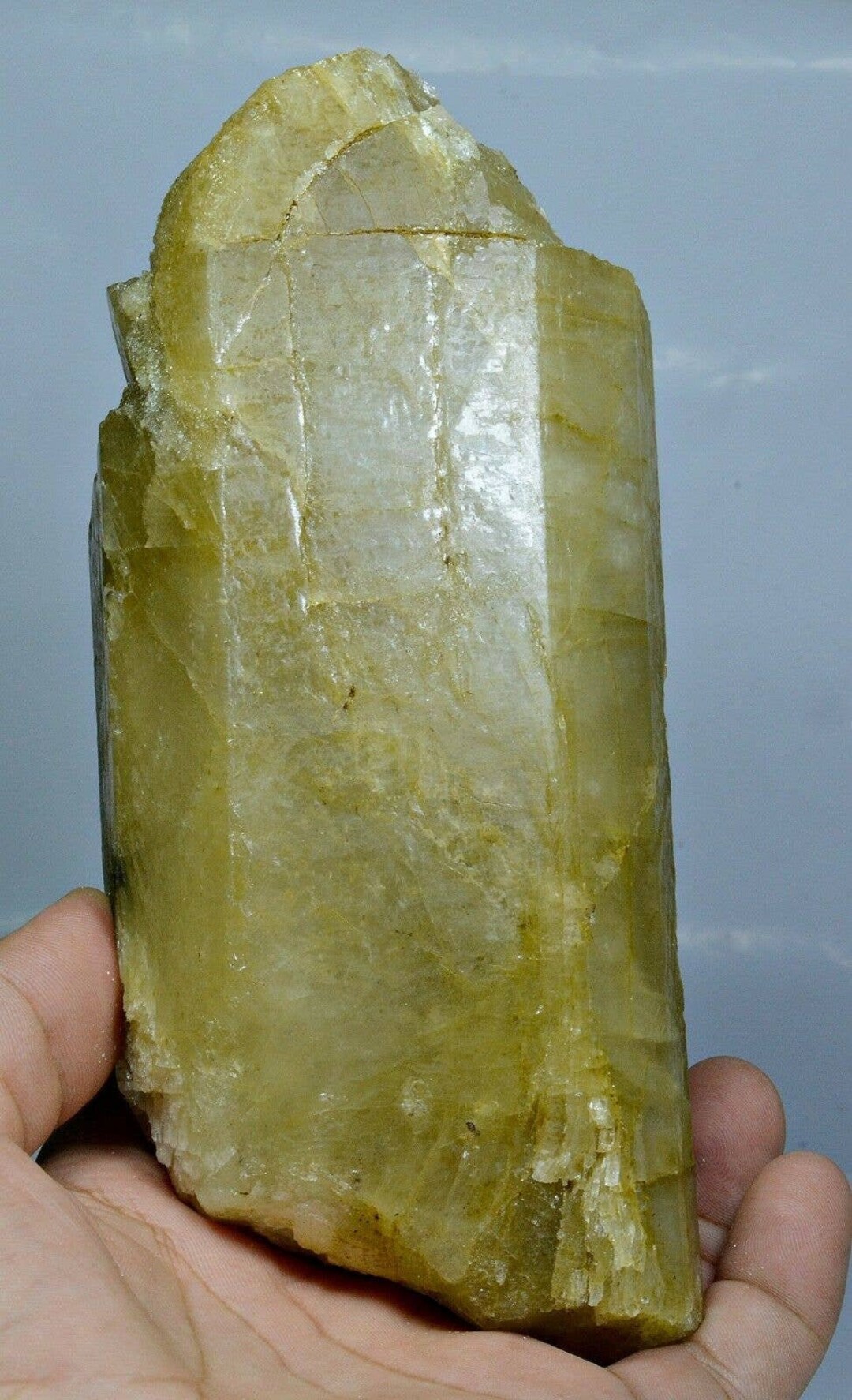 1207 Gram Fluorescent Natural SCAPOLITE Huge Crystal From Badakhshan ...