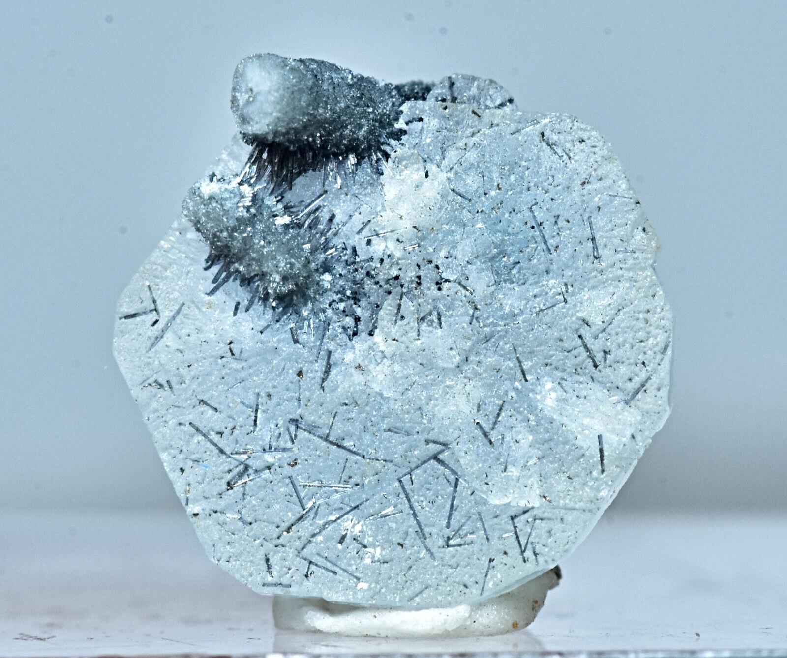 Amazing Unusual Vorobyevite Beryl Rosterite Crystal With Tourmaline 0. ...