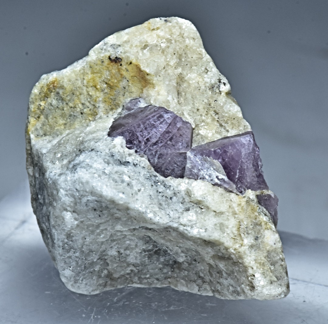 Two Spinel Crystal on Matrix, Natural Spinel Crystal Specimen 37 Gram ...