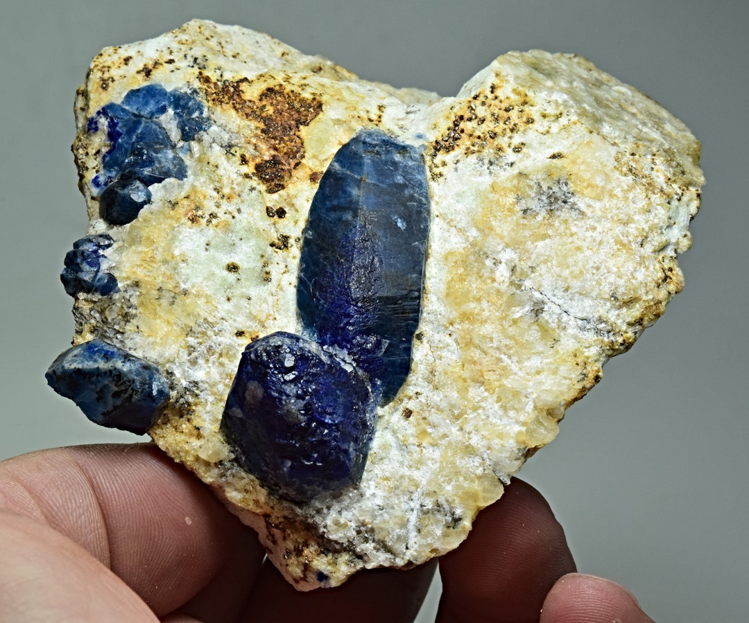 Phenomenal Full Terminated Two Afghanite Crystal W/ Wernerite Scapolite ...