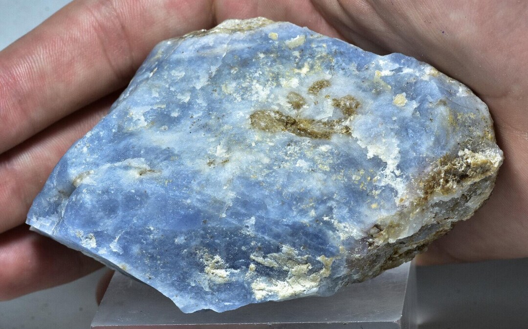 247 Gram Fluorescent Natural Blue Hackmanite Rough Stone - Etsy