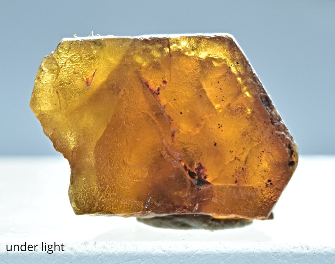 Rare Bastnasite Bastnaesite Crystal Combined With Rutile 6.60 Carat - Etsy