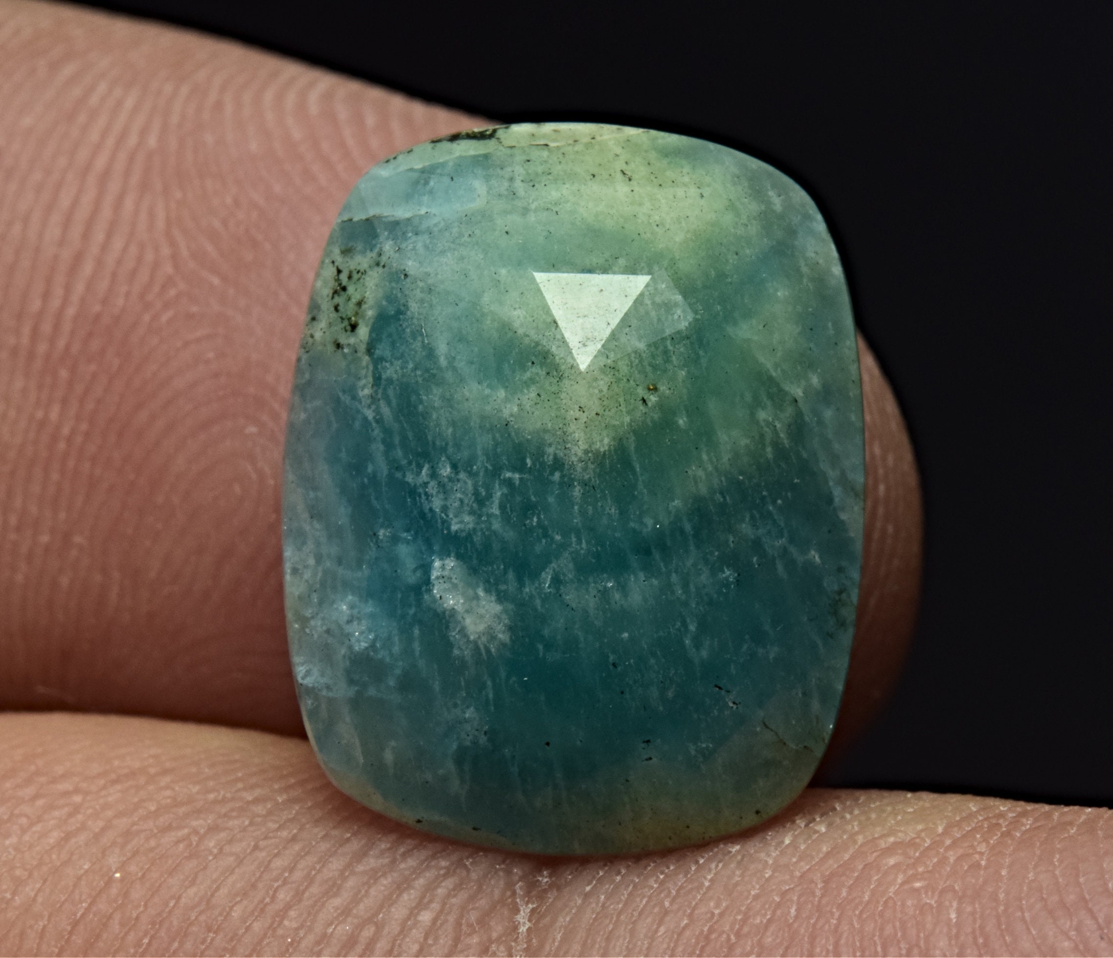 Natural Rare Blue Color Faceted Fluorescent Sodalite Gemstone | Etsy