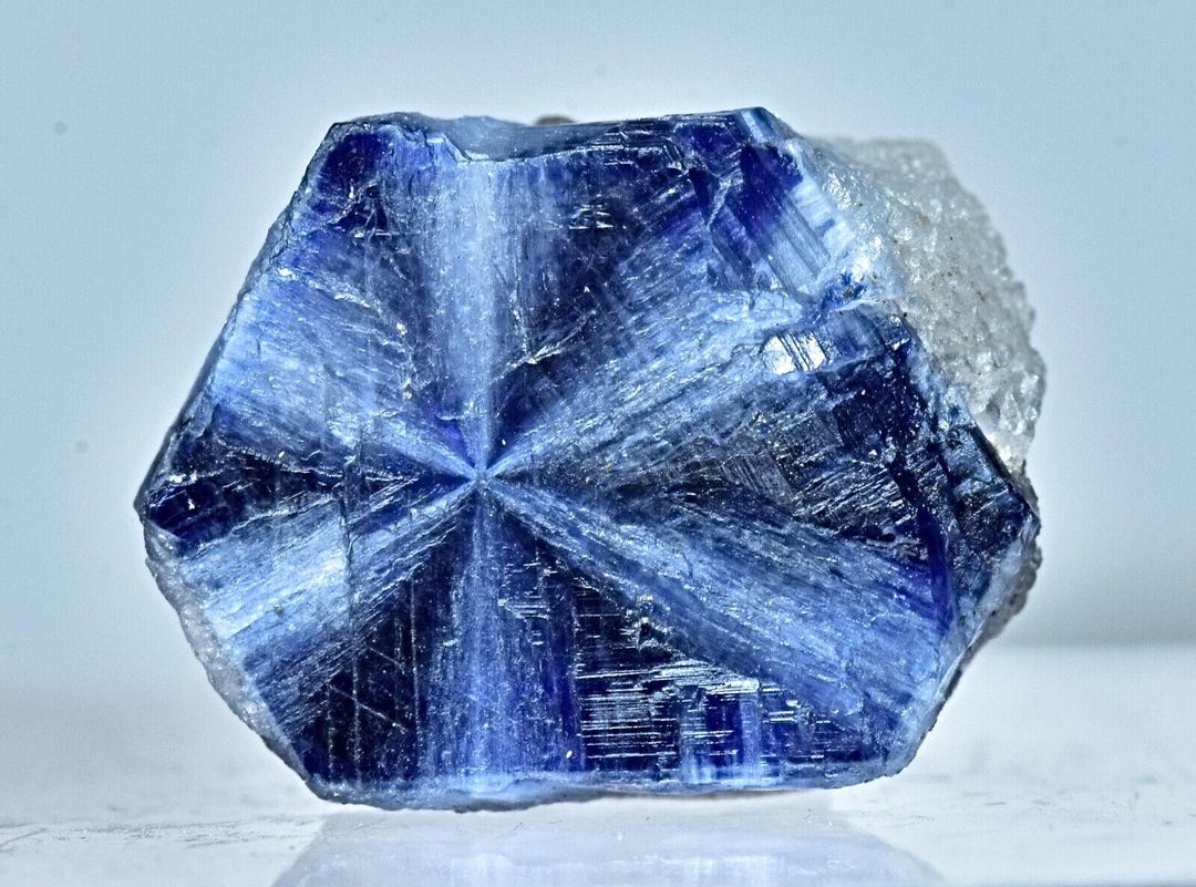Natural Terminated Sapphire Trapiche Crystal 4.35 Carat - Etsy
