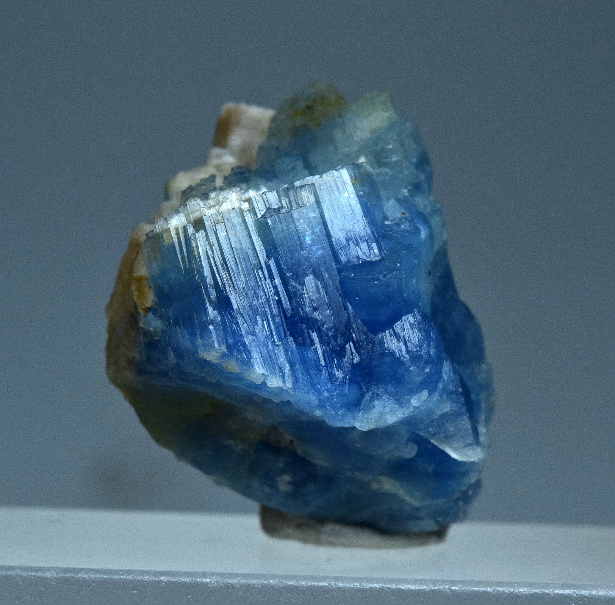 39 Carat Vorobyevite Beryl ,rosterite Top Blue Alakali Beryl Crystal W ...