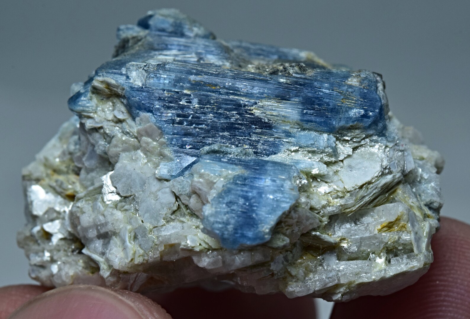 Rare Vorobyevite Beryl Rosterite Alkali Beryl Crystal on Feldspar ...