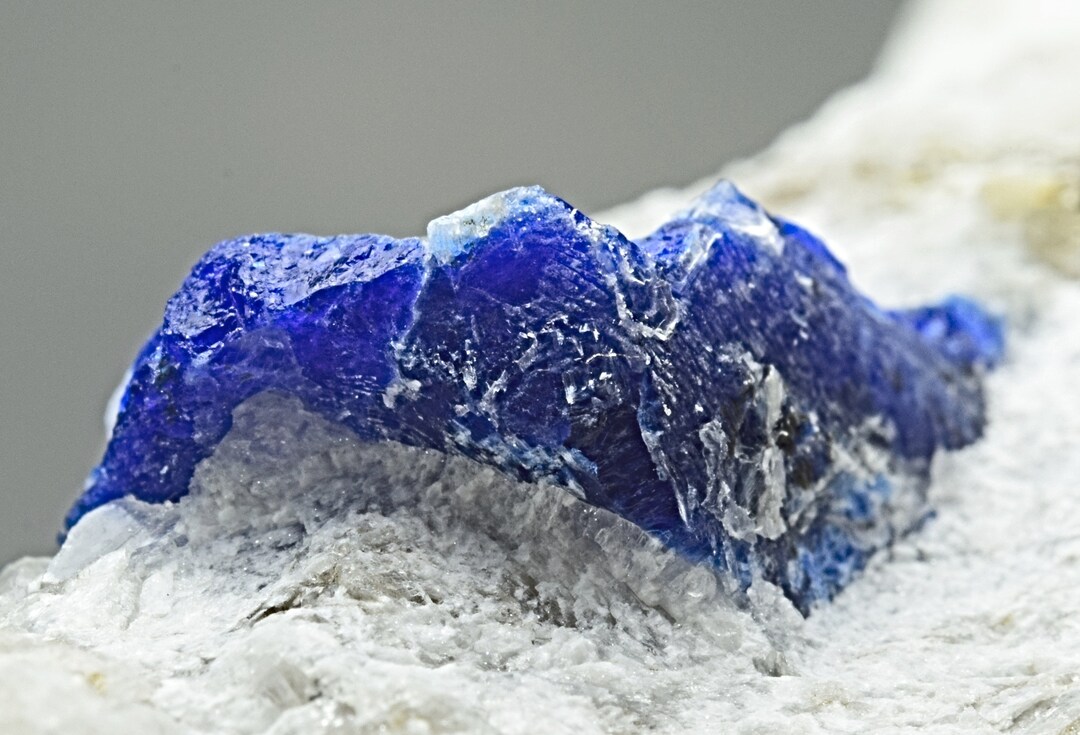 Rare Fluorescent Hauyne Hauyn Specimen Combined W/ Calcite Pyrite Mica ...