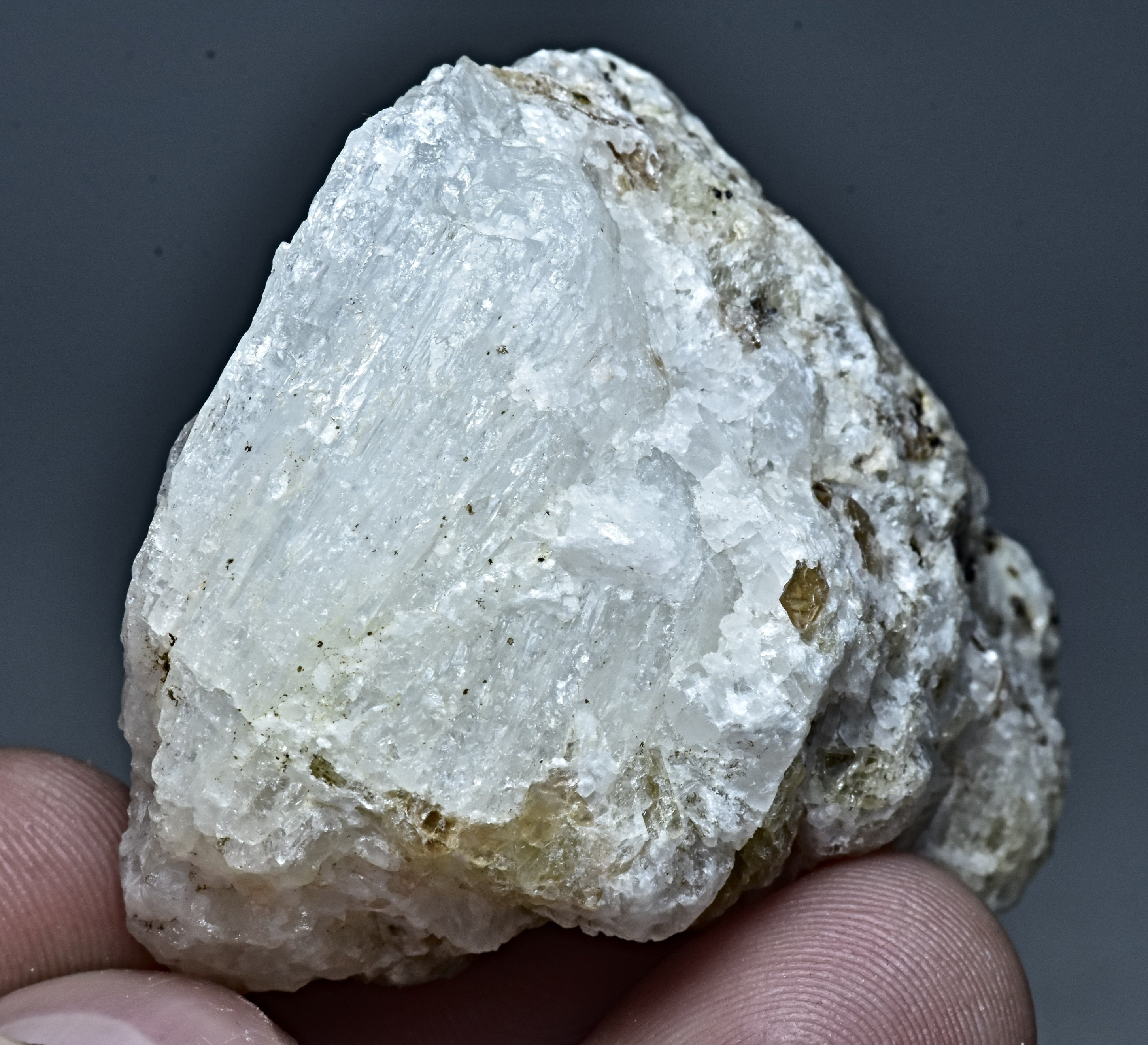 Fluorescent Marialite Scapolite Specimen Combined With Phlogopite and ...