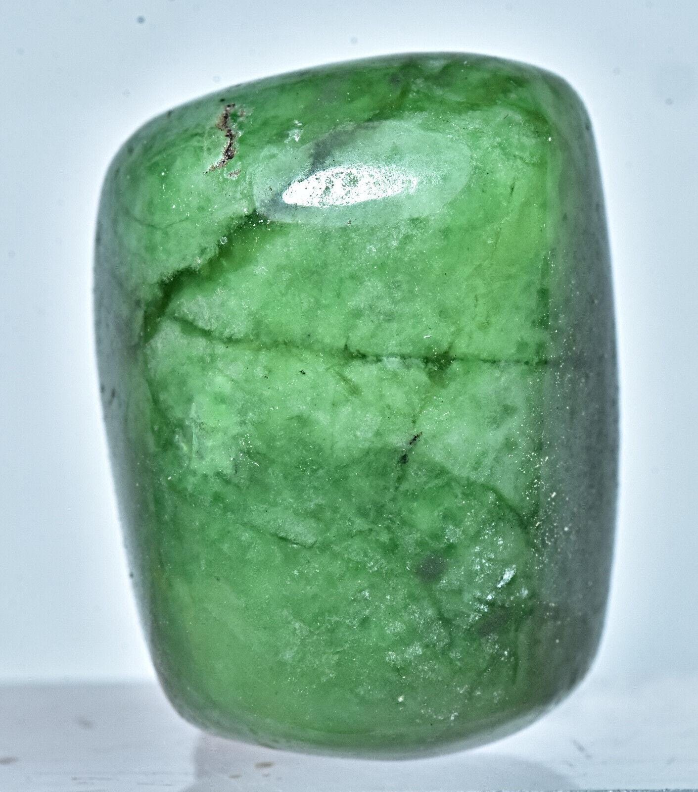 Natural Grossular Garnet Tumbled Stone 15.83 Gram - Etsy