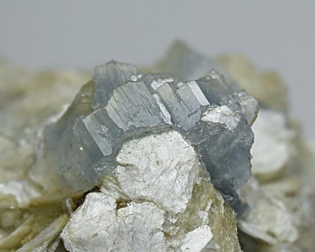 Rare Alkali Beryl Crystals on Mica Matrix From Badakshan Afghanistan 53 ...