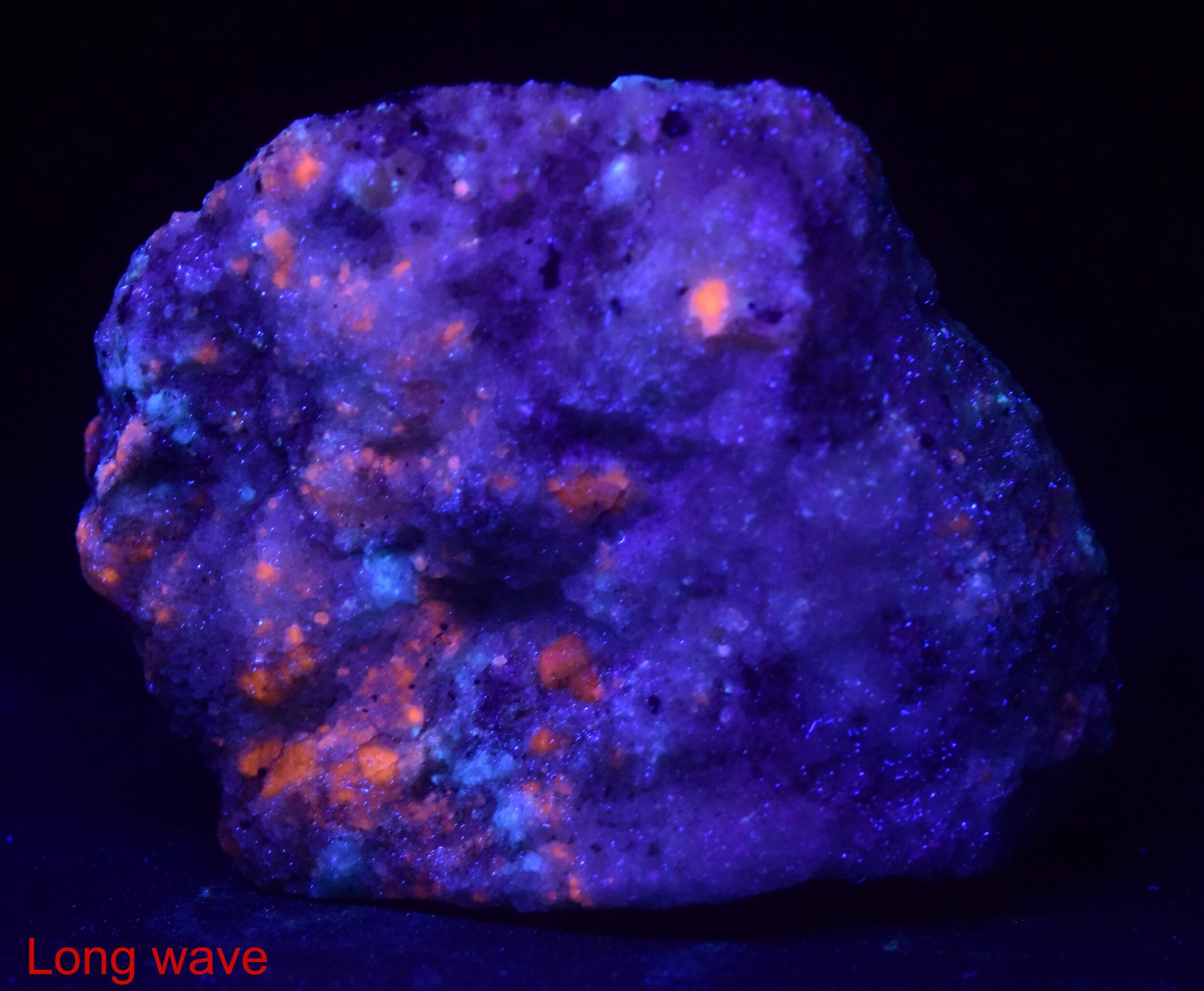 Rare Fluorescent Hauyne Hauyn With Calcite Pyrite Mica on Matrix 179 ...