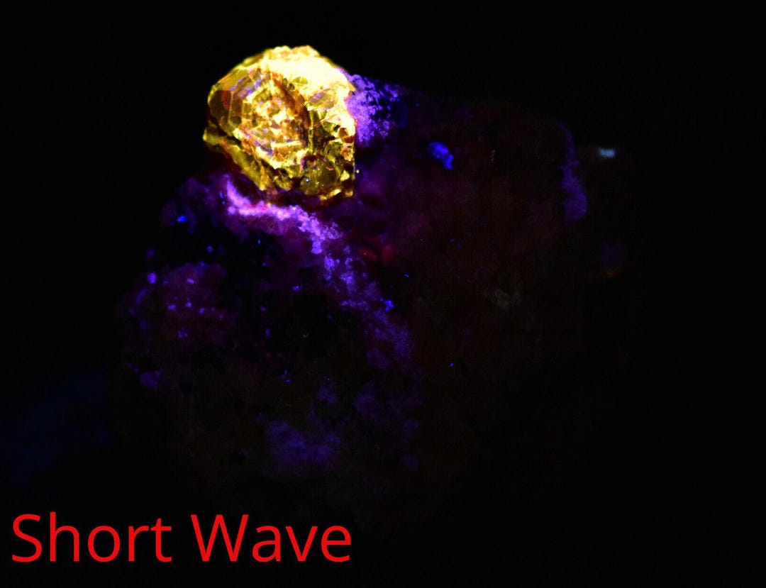 180 Gram Beautiful Fluorescent Zircon Crystal Specimen - Etsy