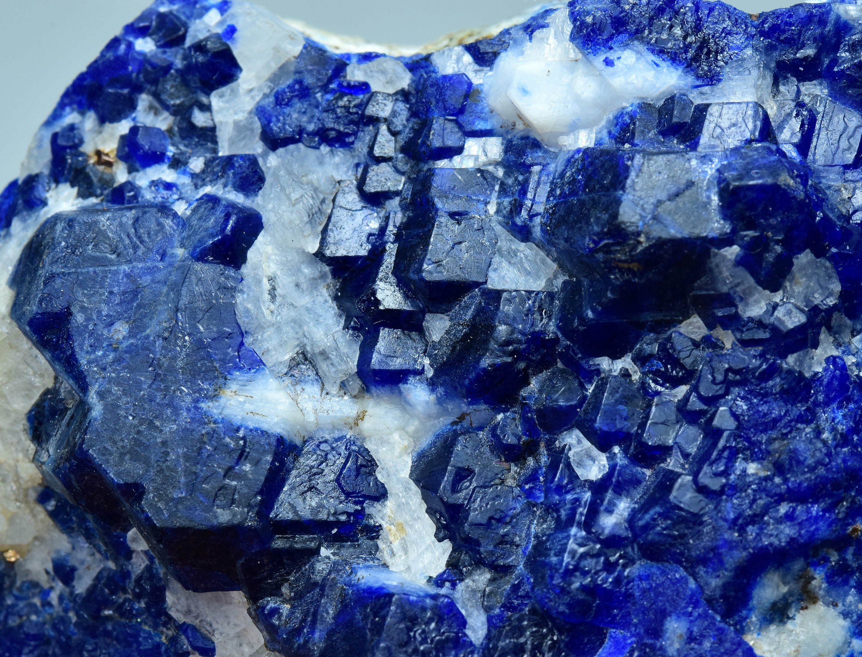 Rare Terminated Hauyne Hauyn Crystal Cluster With Pyrite on Matrix 540 ...