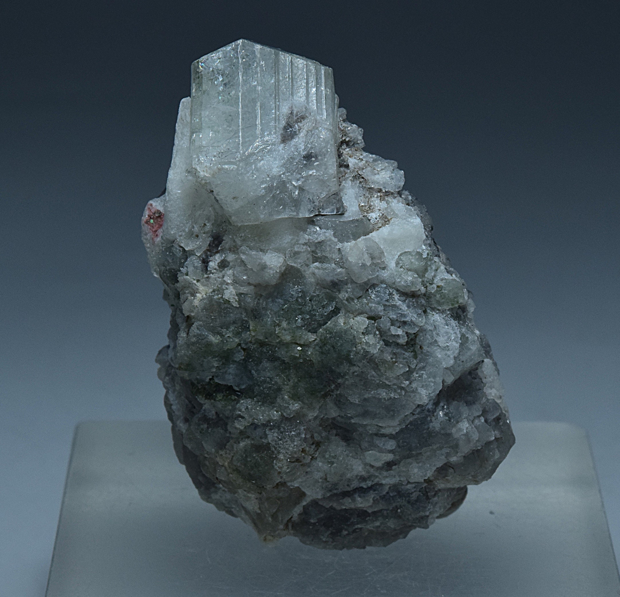 WOW Natural Fluorescent Scapolite Crystal Specimen W/ Epidote - Etsy