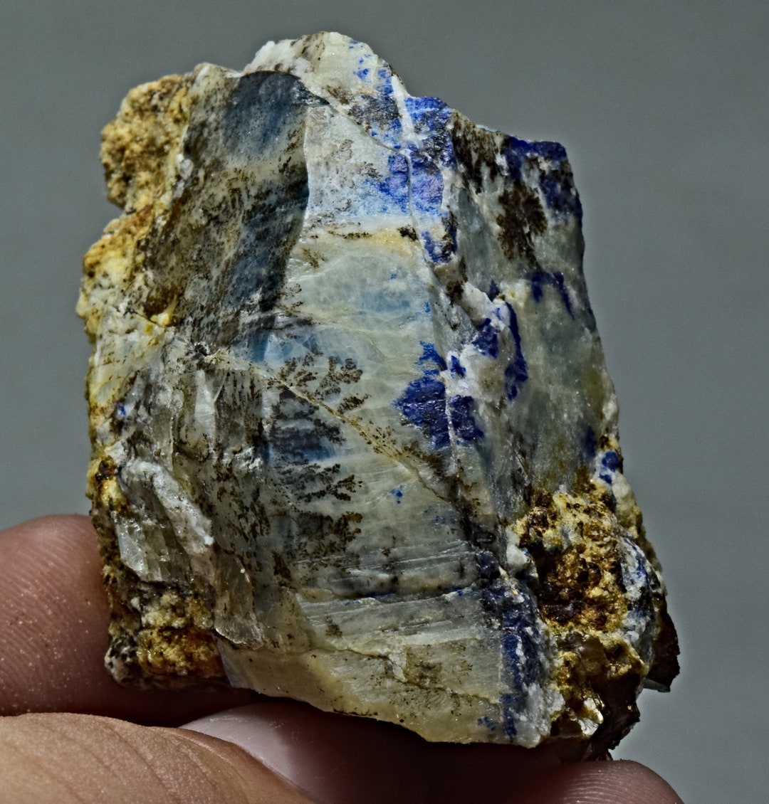 59 Gram Natural Fluorescent Afghanite Crystal Specimen With Wernerite ...