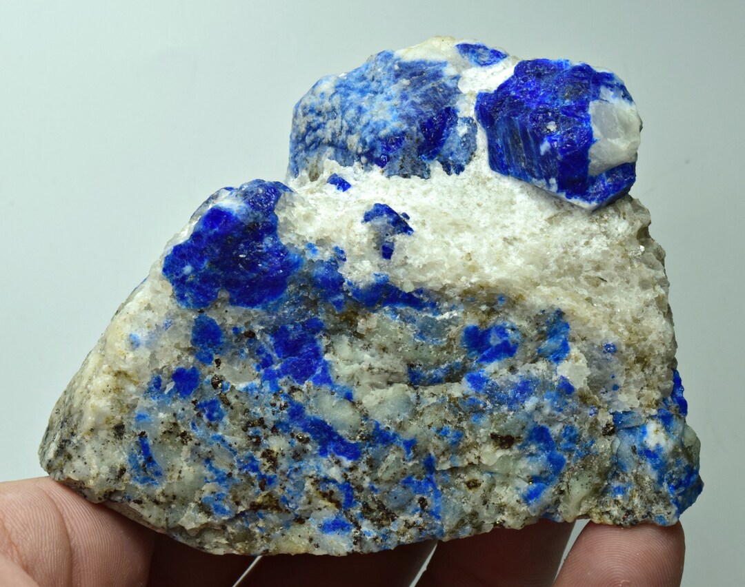 Rare Hauyne Hauyn Crystal With Gonnardite Calcite Pyrite on Matrix 295 ...