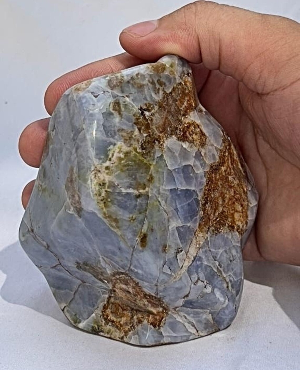 561 Gram Short Wave Long Wave Fluorescent Blue Hackmanite - Etsy