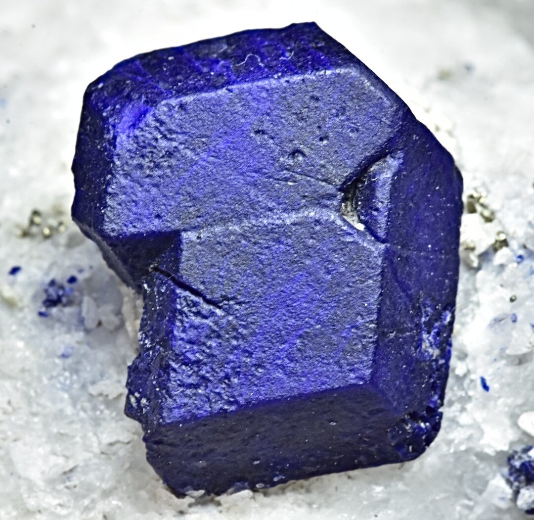 Royal Blue Color Terminated Unique Lazurite Crystal Specimen From ...