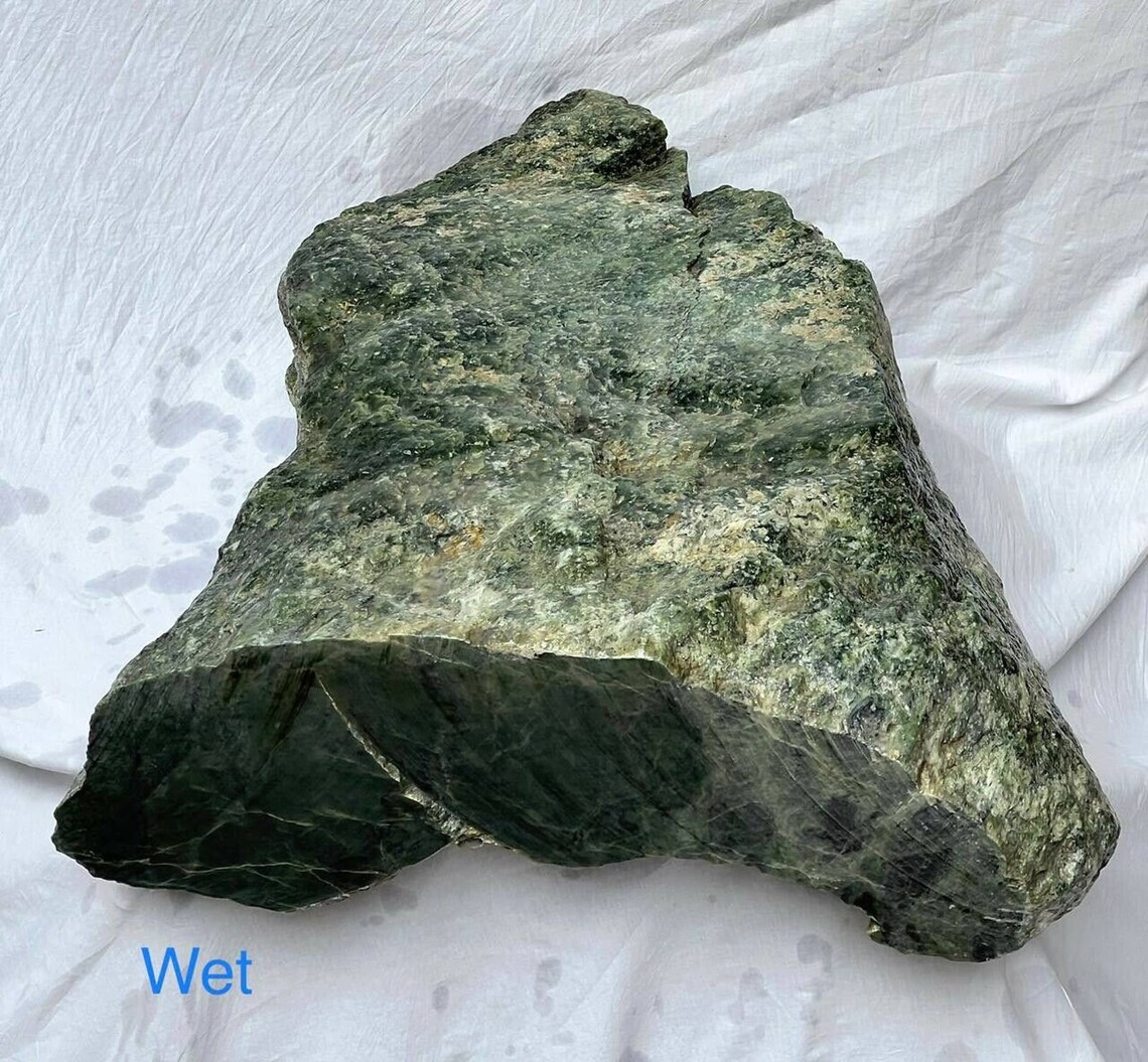 Natural Rough Nephrite Jade 90 Kilogram Self Standing Huge - Etsy