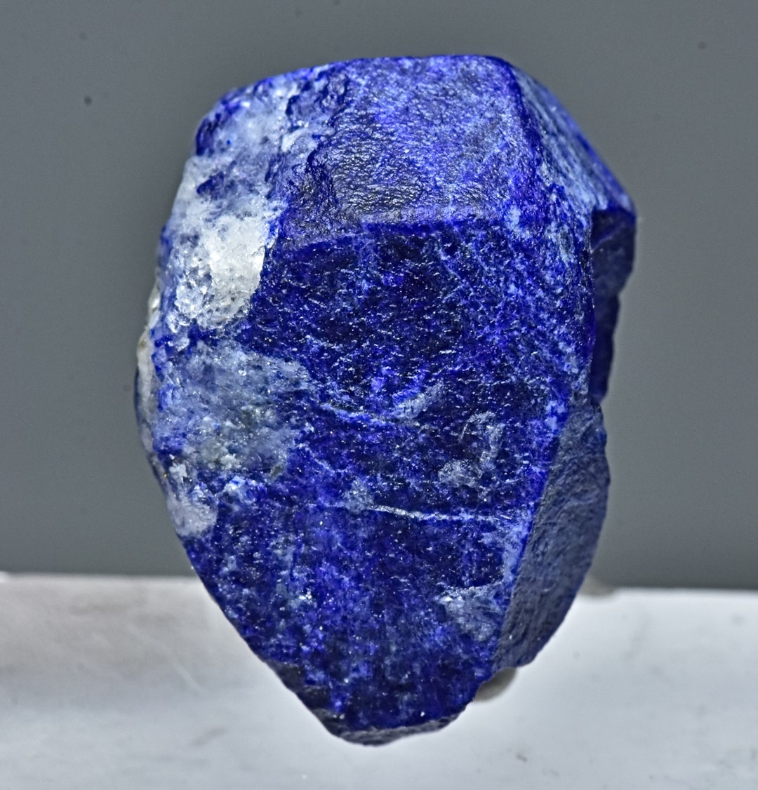 28 Carat Super Blue Lazurite Crystal Specimen From Badakhshan ...