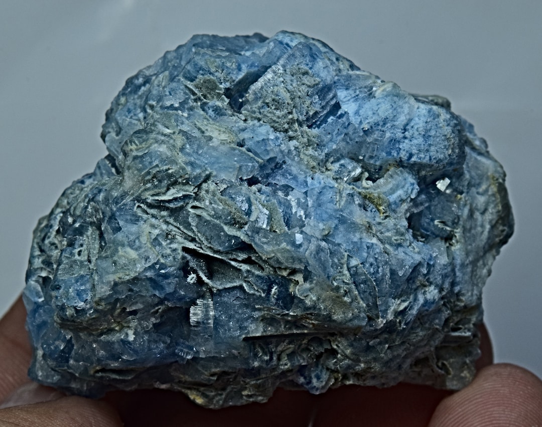 Unusual Unique Blue Vorobyevite Beryl ( Rosterite )rich Specimen 280 ...