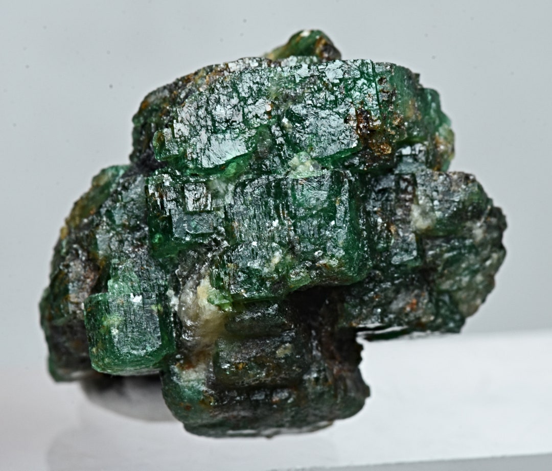 Natural Deep Green Color Emerald Crystal Cluster From Swat Pakistan 39 ...