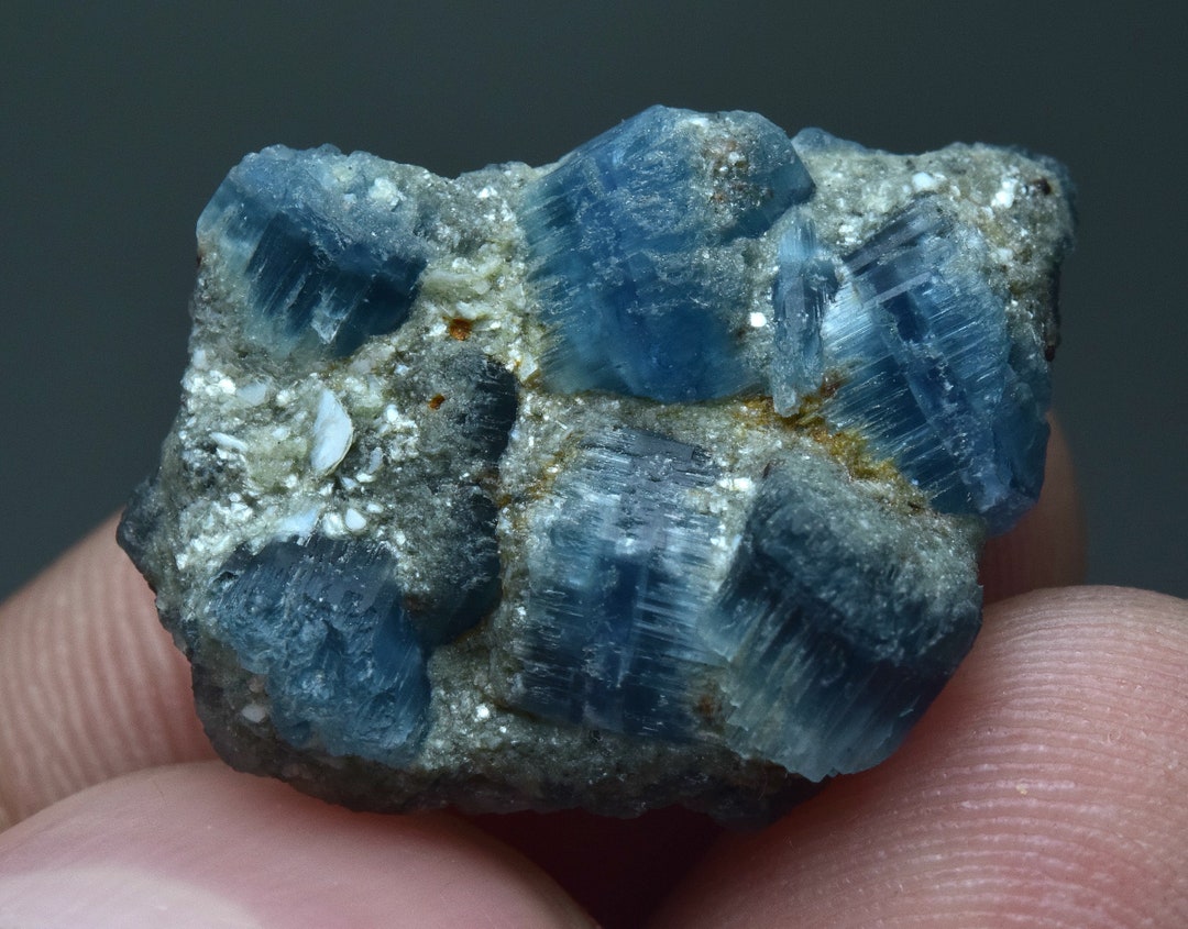 14.80 Carat Unique Unusual Vorobyevite Beryl Rosterite Crystals Plate W ...